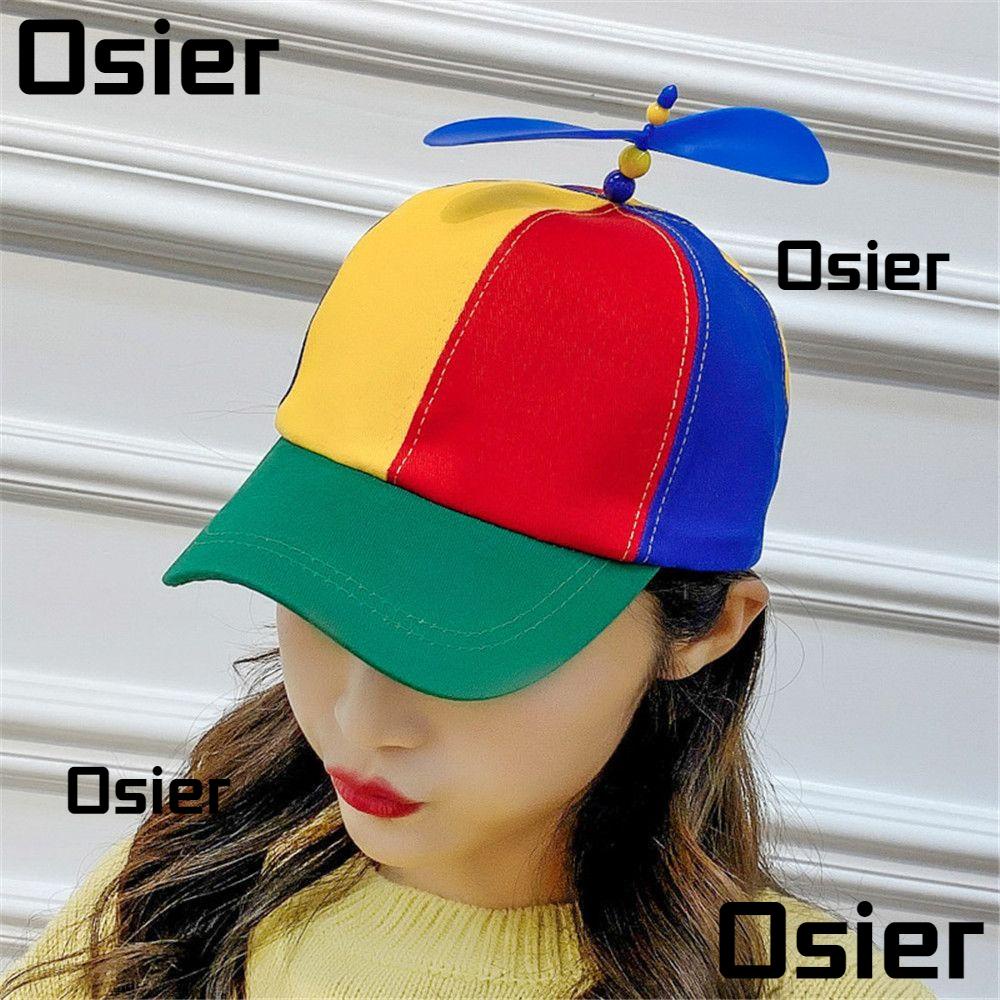 OSIER Funny Baseball Cap Helicopter Propeller Rainbow Bamboo Dragonfly ...