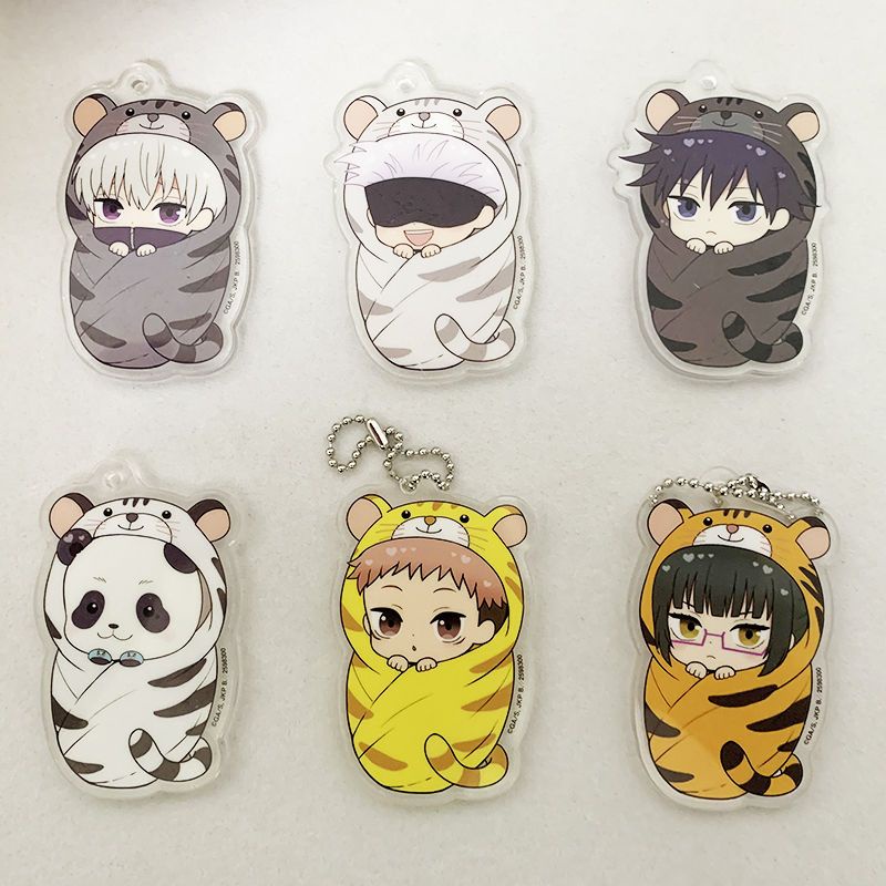 Spell Return Battle Swaddle Series Acrylic Pendant Gojou Satoru ...