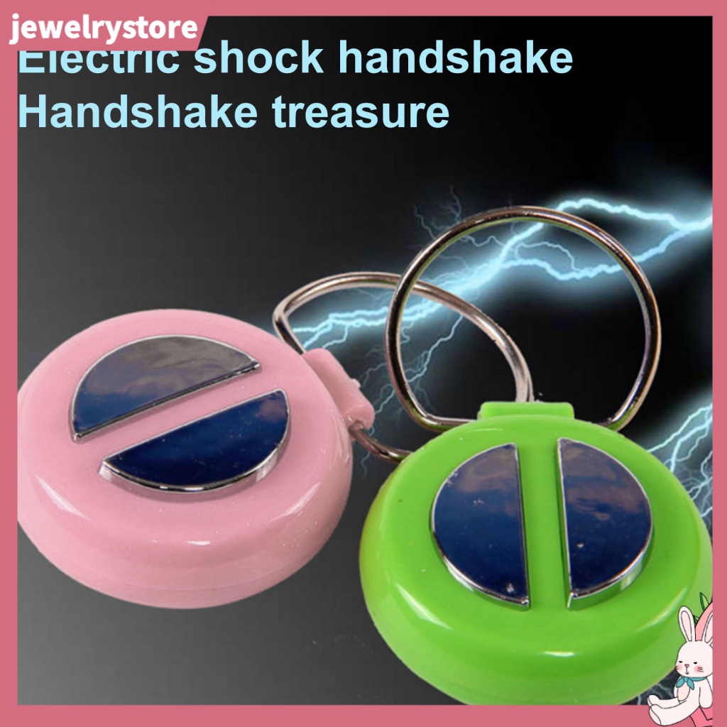 JEW Handshake Electric Shock Toy Mini Safe Battery Powered Random Color ...