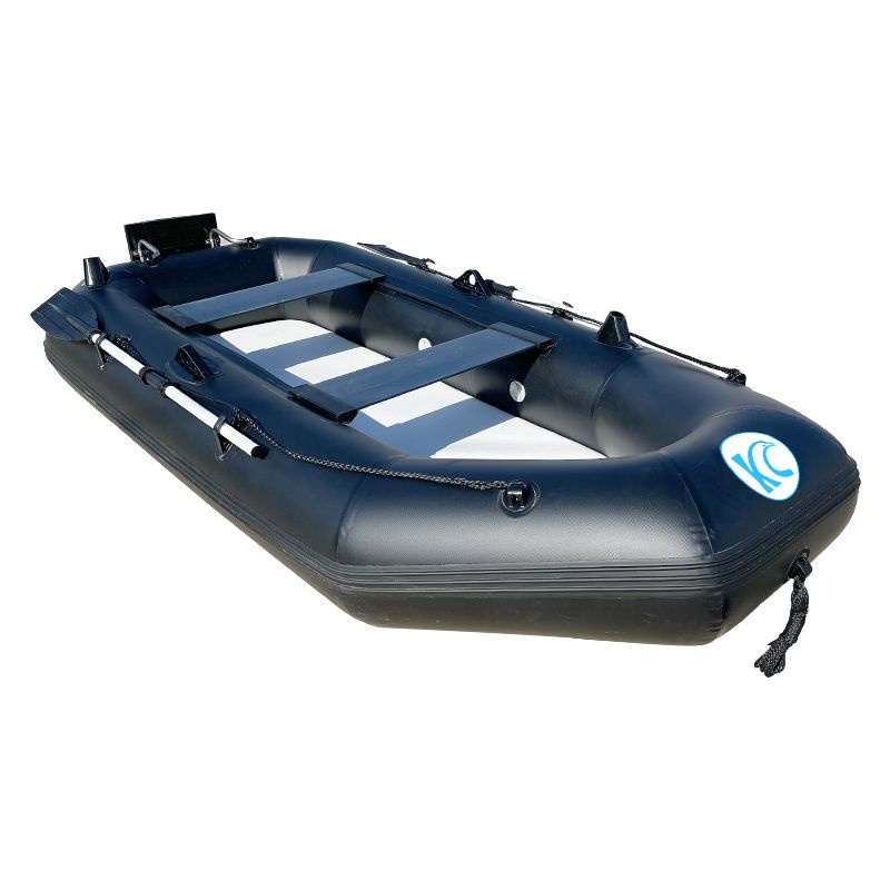 Hard Bottom Inflatable Fishing Boat Lure Net Spreading Kayak Foldable ...