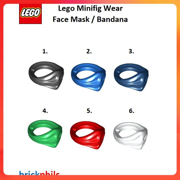 Lego Minifig Wear 15619 - Face Mask / Bandana | Shopee Philippines