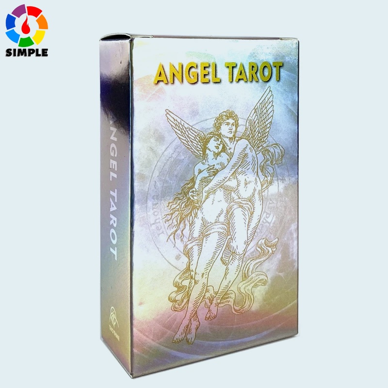 Angel Tarot Deck Mysterious Divination Love Fate Oracle Cards | Shopee ...