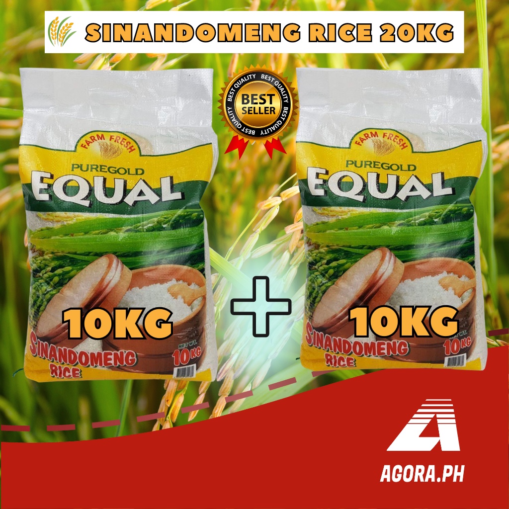 EQUAL Sinandomeng Rice 20kg | Shopee Philippines