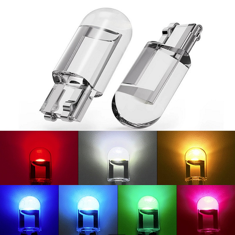 12/24V New T10 W5W 168 2825 COB LED Car Wedge Parking Light Side Door ...