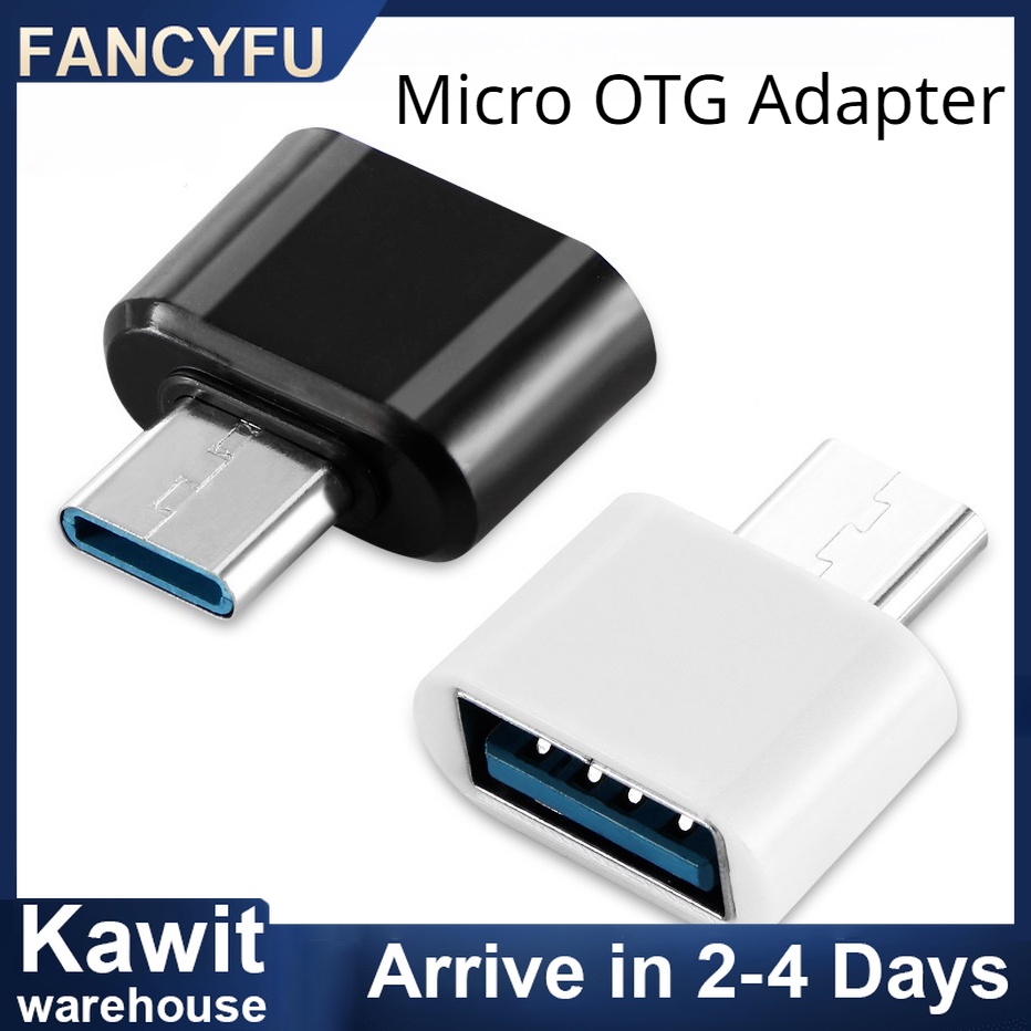 NEW Android Portable Micro USB To OTG Mini Adapter Converter Type C OTG ...