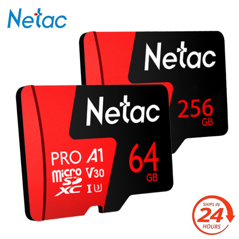 Netac P500 Micro SD Card/TF Card 64GB 256GB Class 10 Micro SDXC Data ...
