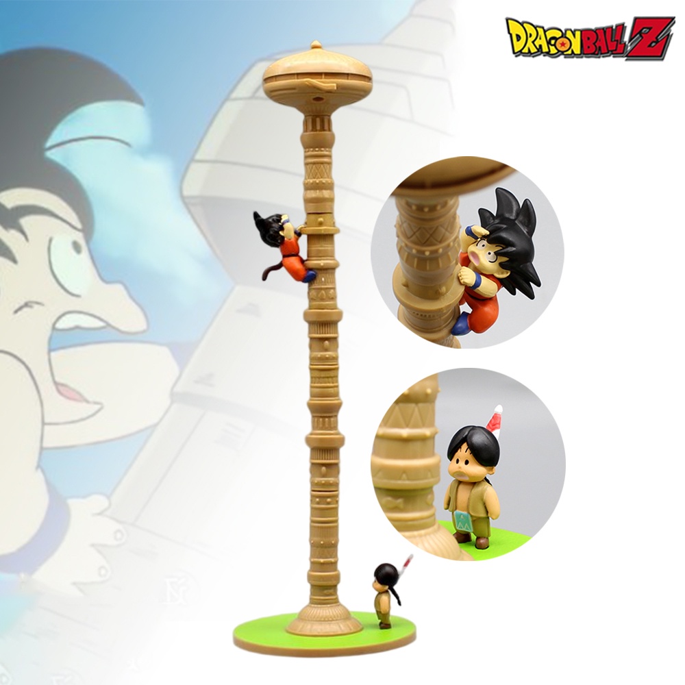 Anime Dragon Ball Karin Tower Action Figure Son Goku Upa Climb Korin ...