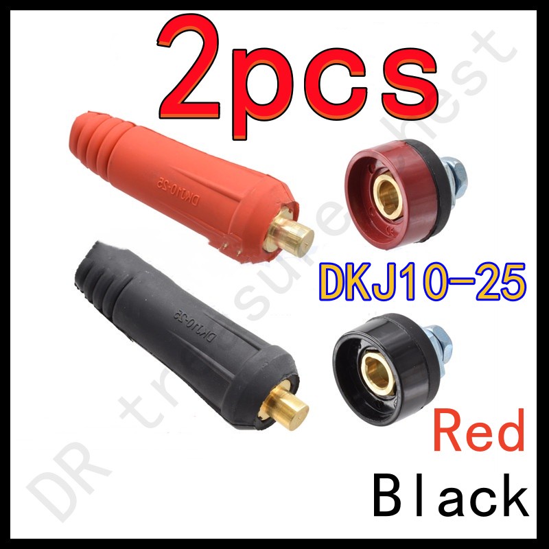 DKJ10-25 European welding machine cable wire/welding cable connector ...