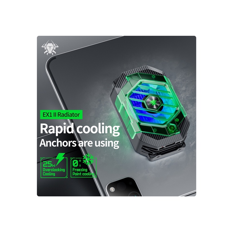 LatestGadget Plextone EX1 Mark II Mobile Phone Gaming Radiator Cooling ...