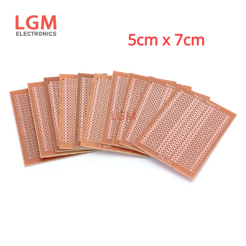 5cm x 7cm DIY Prototype PCB Board Universal Board for Arduino | Shopee ...