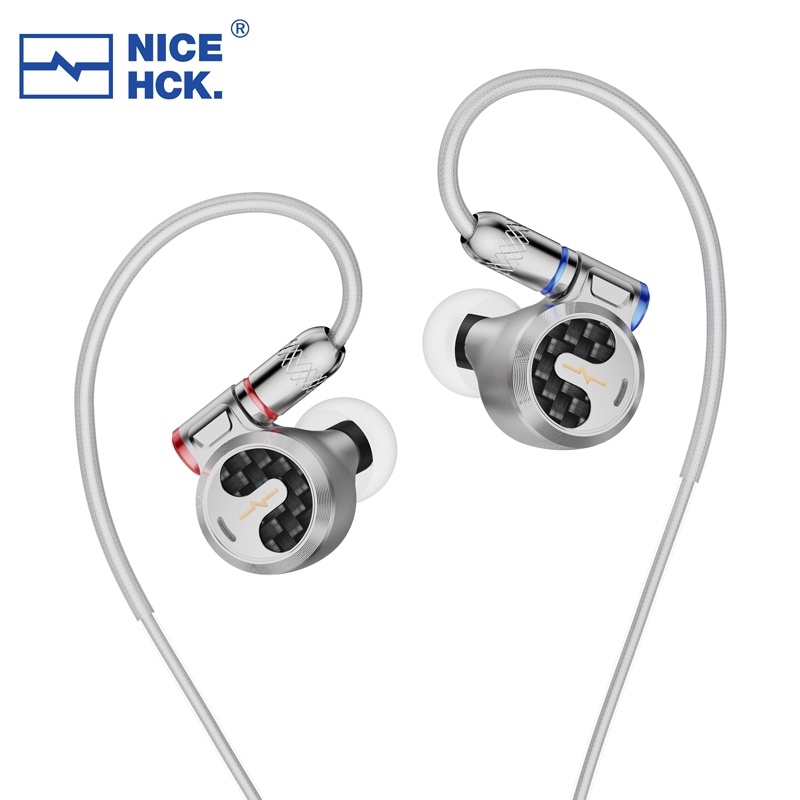 NiceHCK F1 3.5mm/4.4mm Flagship In-ear Earphone 14.2mm Planar Diaphragm ...
