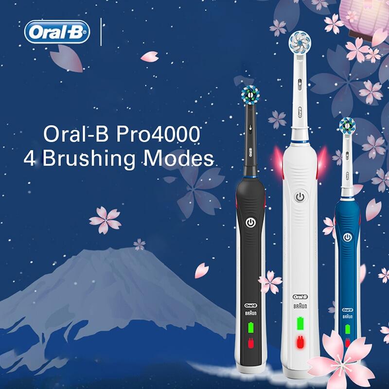 Oral B Pro4000 / Pro600 / Pro4 Electric Toothbrush Dental Brush Oral ...
