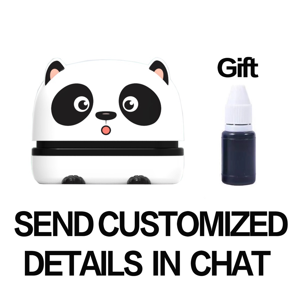 【Free ink】Custom Name Stamp For Baby Kids Cute Teacher Clothes Diy ...