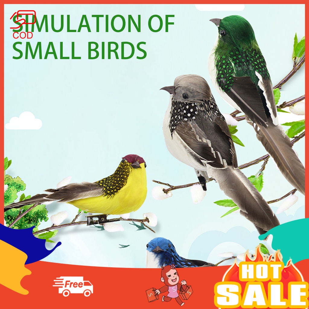 TW-Bird Figurine Realistic Garden Decoration Artwork Artificial ...