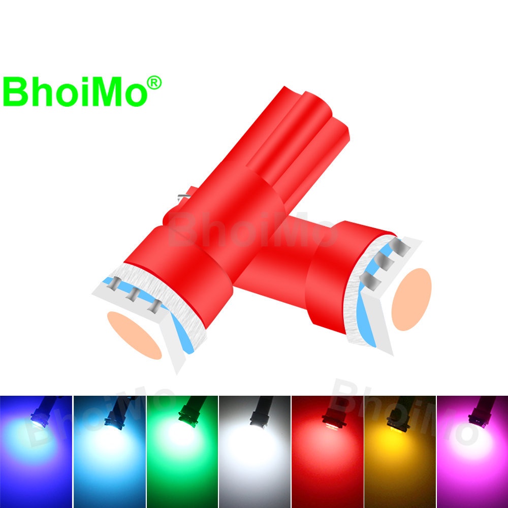 BhoiMo LED 1SMD T5 W3W 3030 Car Interior dashboard light Side plate ... BhoiMo LED 1SMD T5 W3W 3030 Car Interior dashboard light Side plate ...