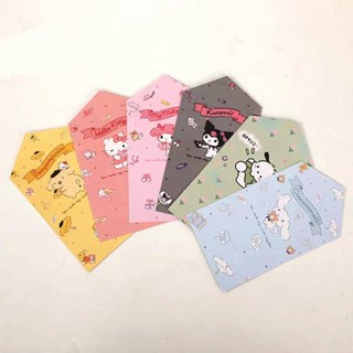 5Pcs Sanrio Cute Mymelody Kuromi Cinnamoroll Pom Pom Purin Pochacco ...