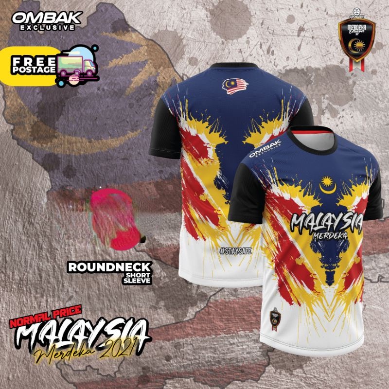 Jersey Merdeka Tee 2022 by Ombak Exclusive | Baju Merdeka Malaysia ...