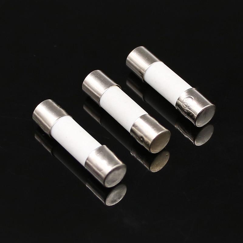 10pcs/lot 8A Cylindrical Ceramic Fuse 5x20mm 250V Fast Blow 8 Amer ...