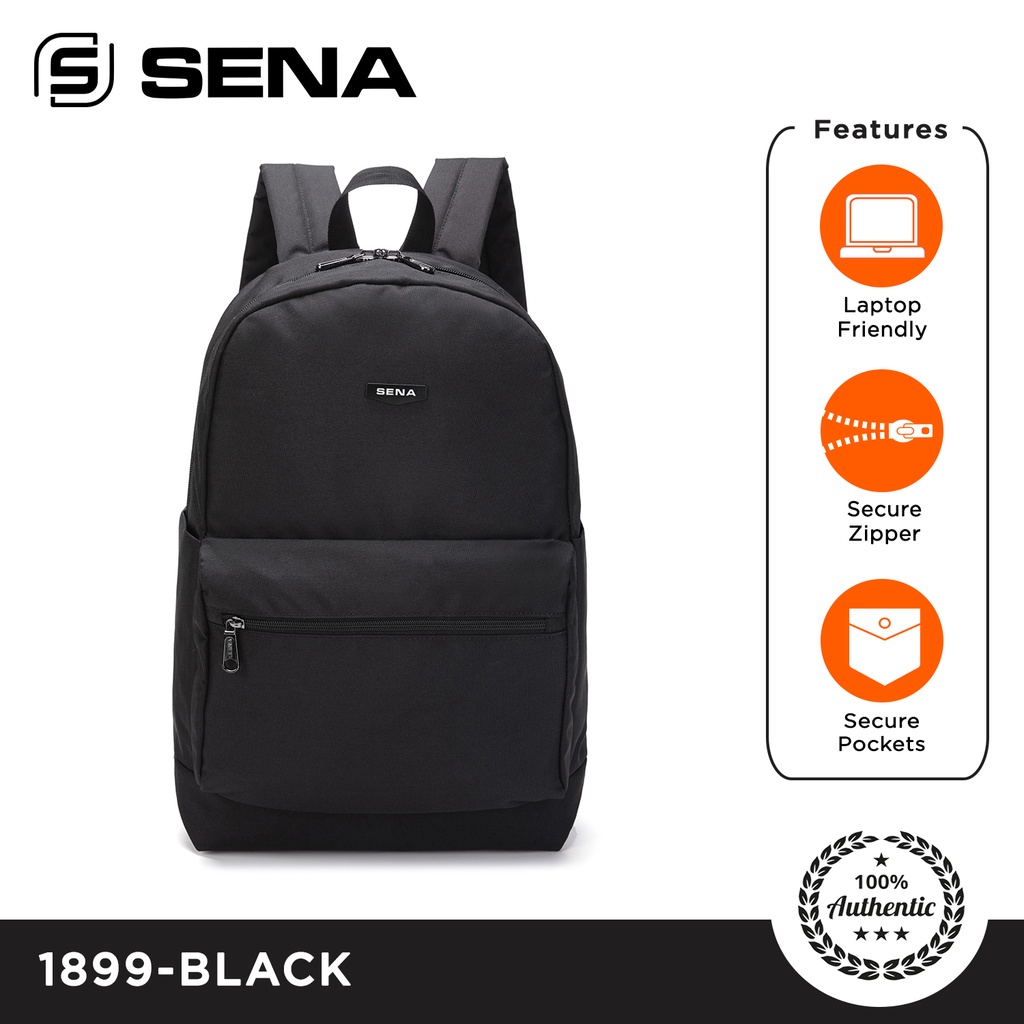 SENA-1899 Backpack Plain | Shopee Philippines