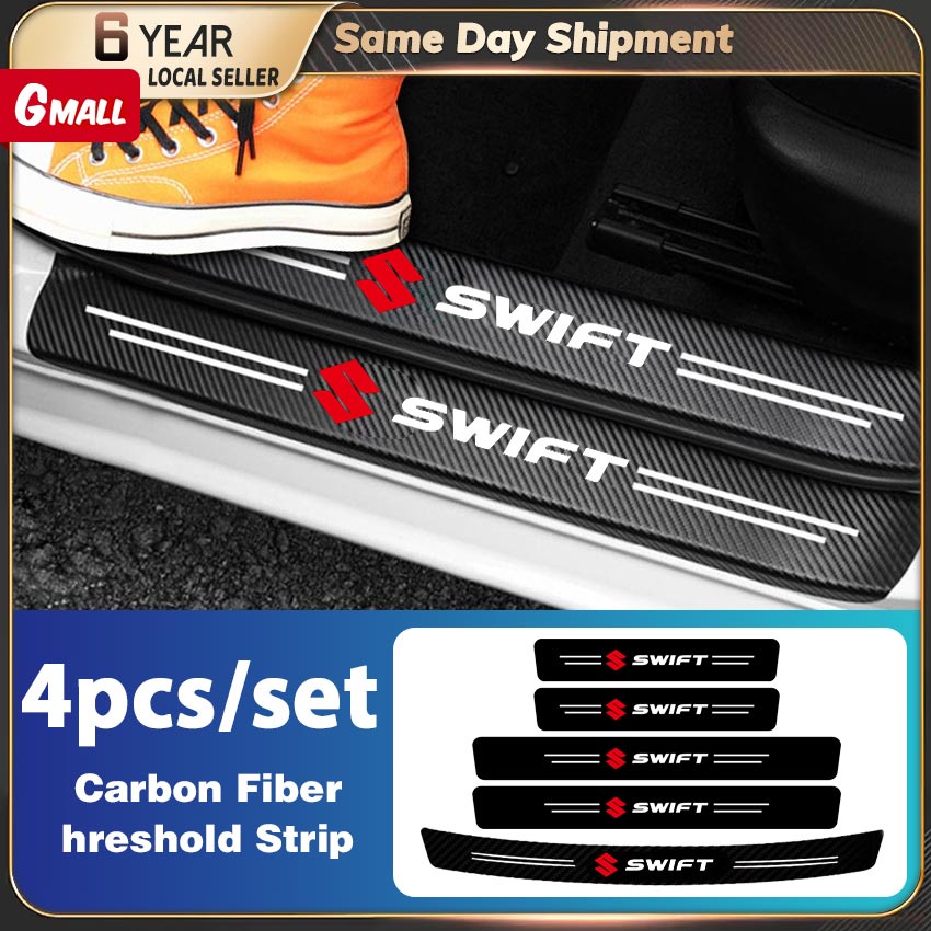 Suzuki Swift Door Sill Strip Guard Sticker Protector for Car ...