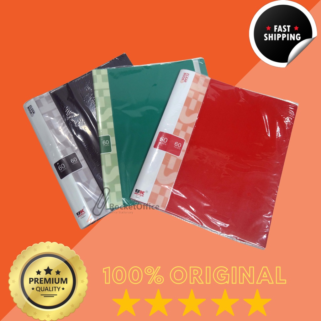 Display Book, Clear Book A4 & Long (60 Pockets) | Shopee Philippines