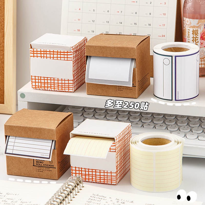 Drawing Type Sticky Notes 250 Sheets Student Message Stickers Fully ...