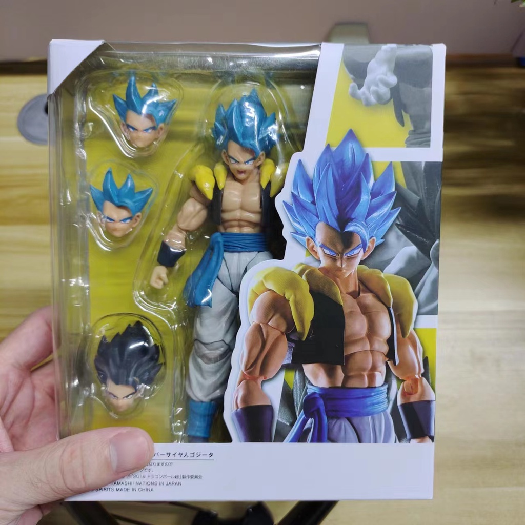 SHF Dragon Ball Z Action Figure Articulado Son Goku Black Gogeta Vegeta ...