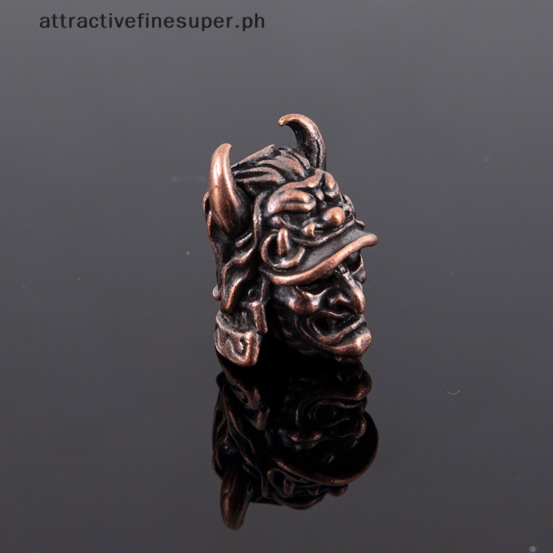 ASPH Japanese Samurai Helmet Beads Woven Paracord Lanyard Pendants DIY ...