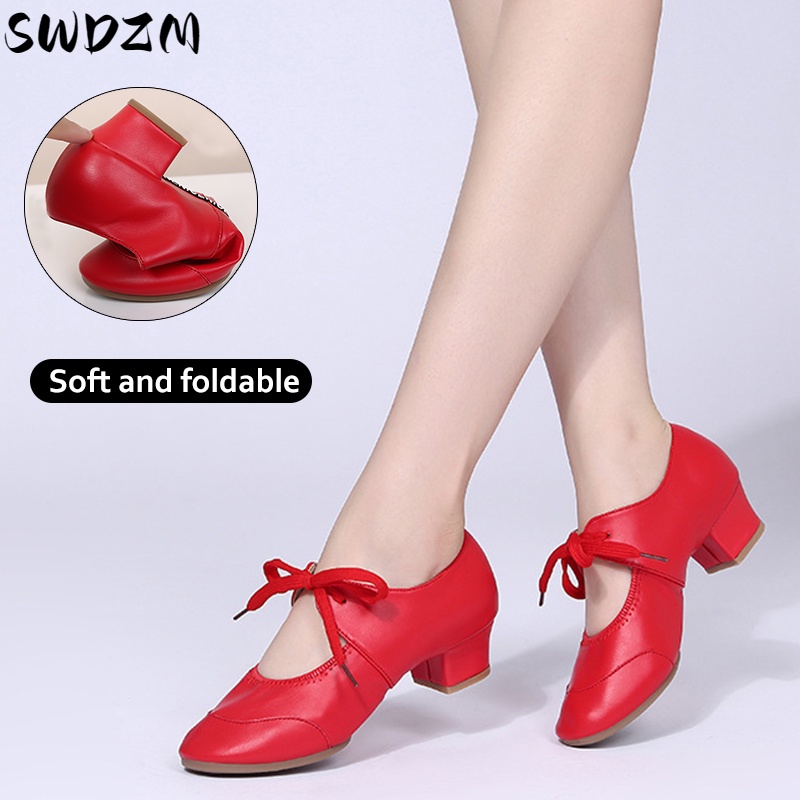Standard Dancing Shoes for Women New Style Ballroom Modern Tango Jazz ...