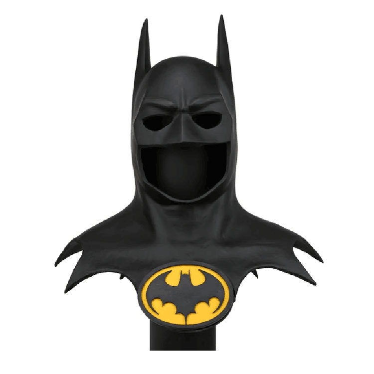 Batman Full Mask With Cowl The Dark Knight Rises Latex Helmet Adult ...