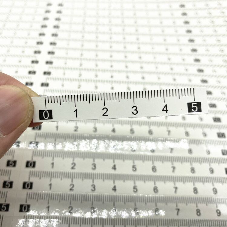 Self-Adhesive Self-Adhesive a Scale Transparent Self-Adhesive Ruler ...