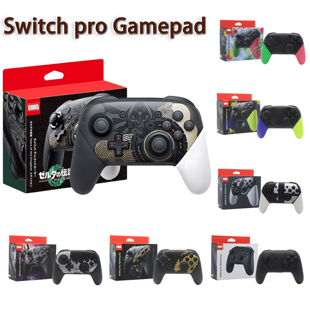 For Nintendo Switch Pro Controller With NFC and Wake Function Wireless ...