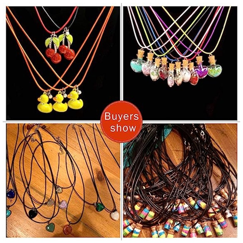 SIY Velvets Cord Chain Jewelry Making Suedes Rope Lobster Clasp String ...