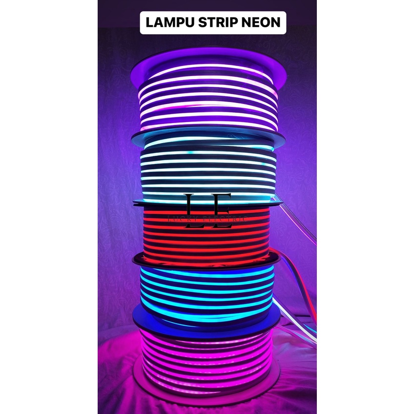 Led NEON FLEX Hose Light 220V FLEXIBLE SIGN STRIP OUT/INDOOR (1M-5M ...