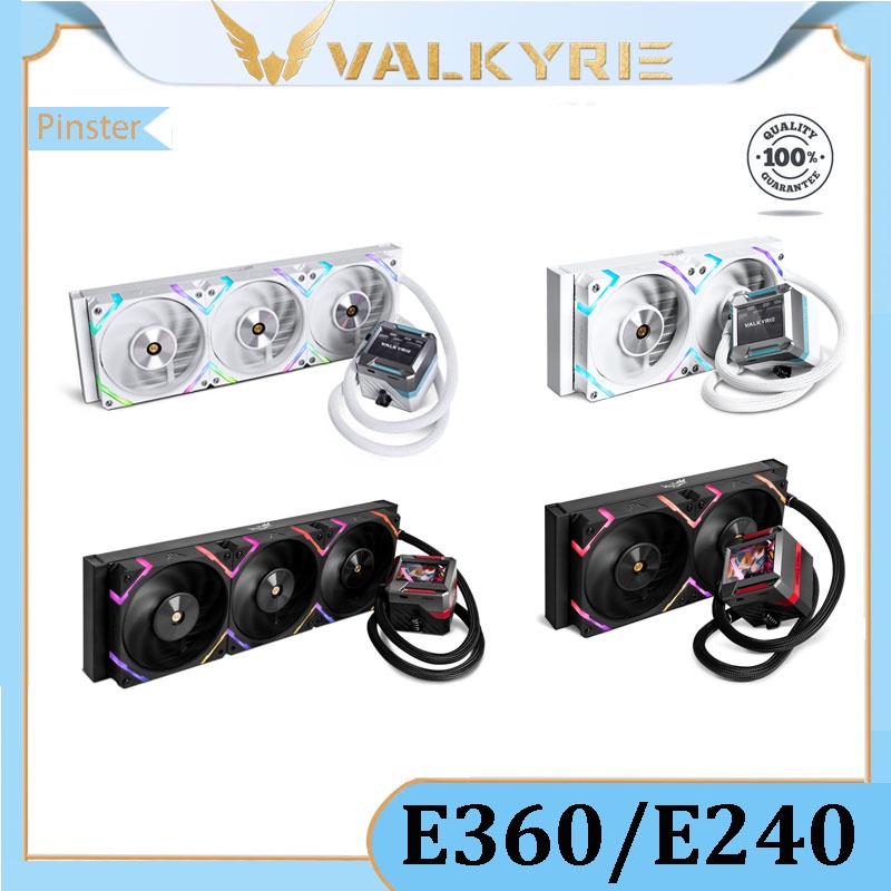 VALKYRIE AIO E360/E240 CPU water cooler for LGA1700/20xx/115x/AM5/AM4 | Shopee Philippines