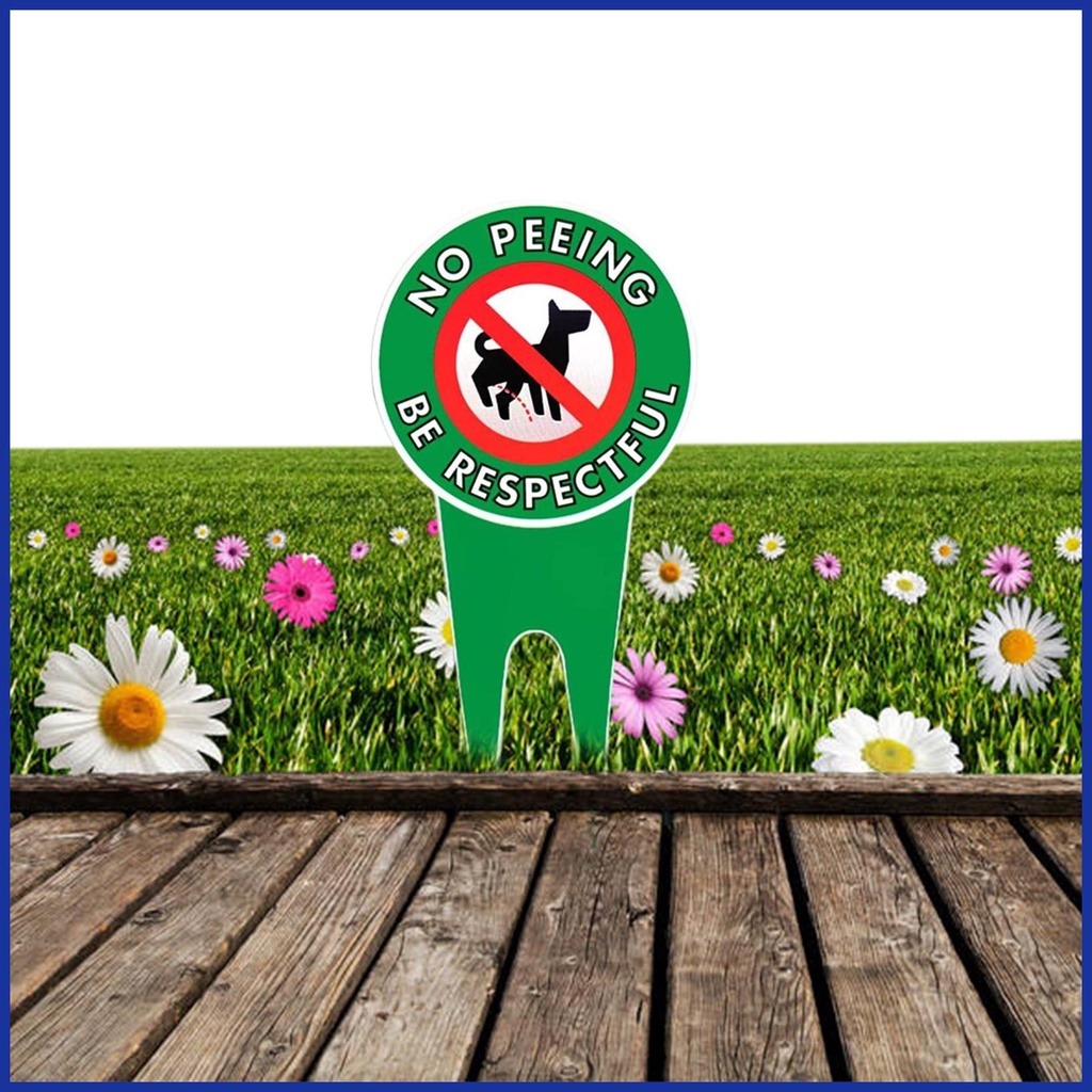 Dog Signs No Peeing No Peeing Dog Sign for Yard Garden No Pee Dog Signs ...