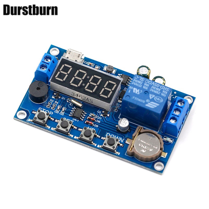 DC 5V real-time timing delay timer relay module switch control clock synchronization multi-mode ...