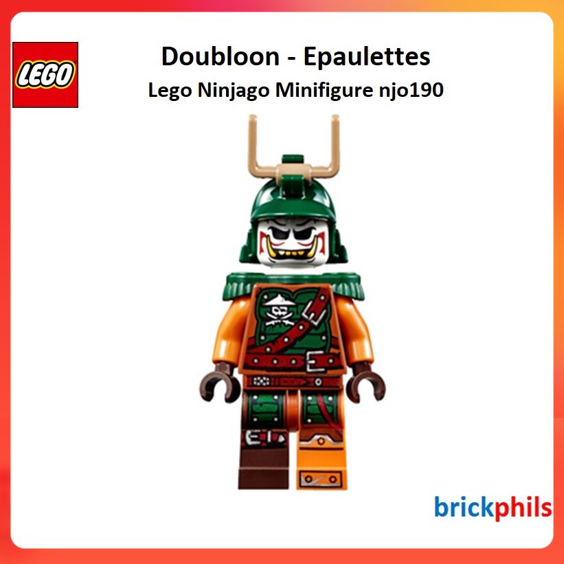 Lego Ninjago Minifigure njo190 Doubloon - Epaulettes | Shopee Philippines
