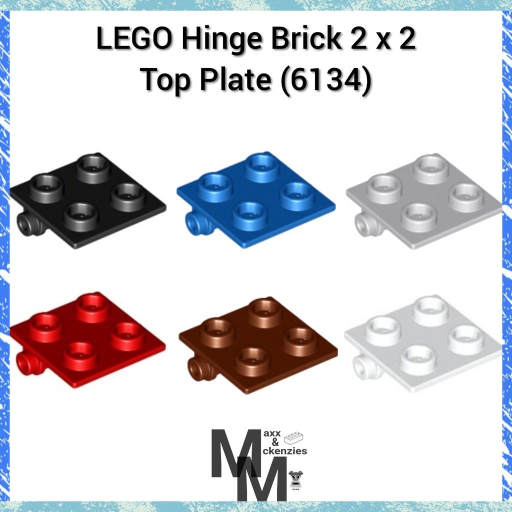 Hinge Brick 2x2 Top Plate (6134) LEGO Parts | Shopee Philippines