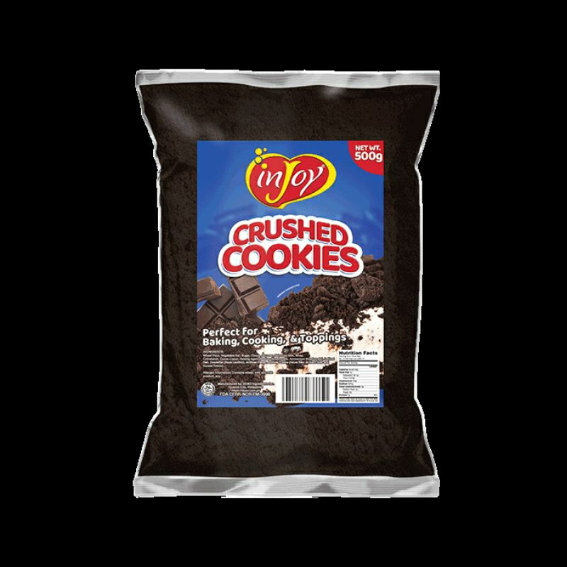 Injoy Crushed Cookies for Milktea Toppings Frappe Milkshake 500g ...