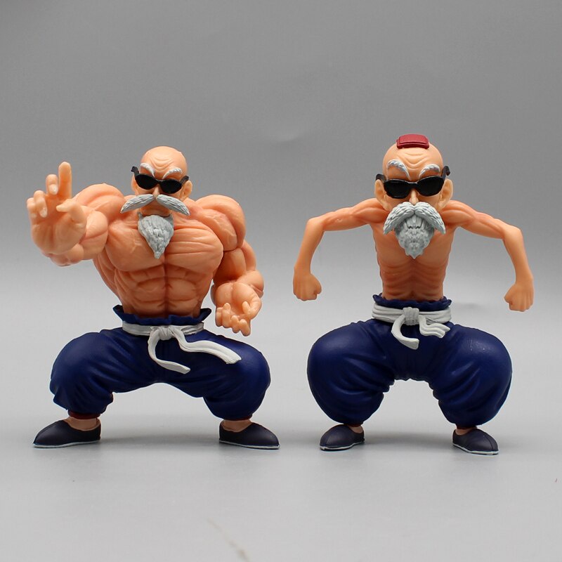 10cm Dragon Ball Z Anime Figure Master Roshi Kame Sennin GK Figures PVC ...