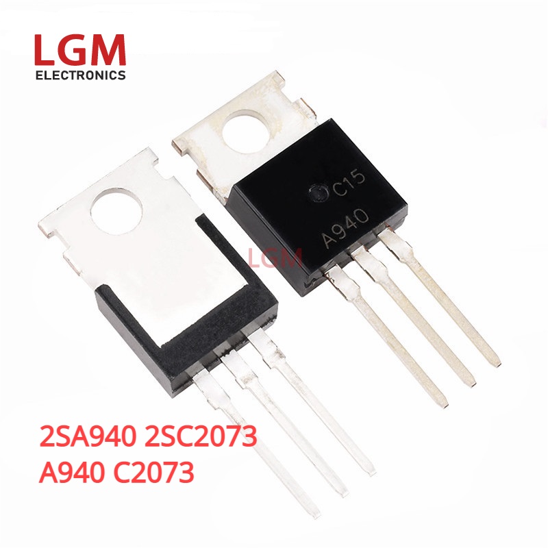10Pcs TO-220 Original 2SA940 2SC2073 Transistor A940 C2073 | Shopee ...