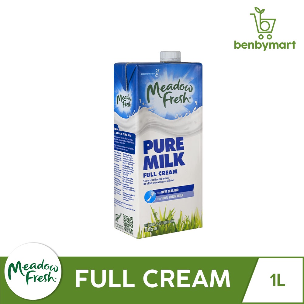 Meadow Fresh Full Cream Pure Milk 1L | Shopee Philippines