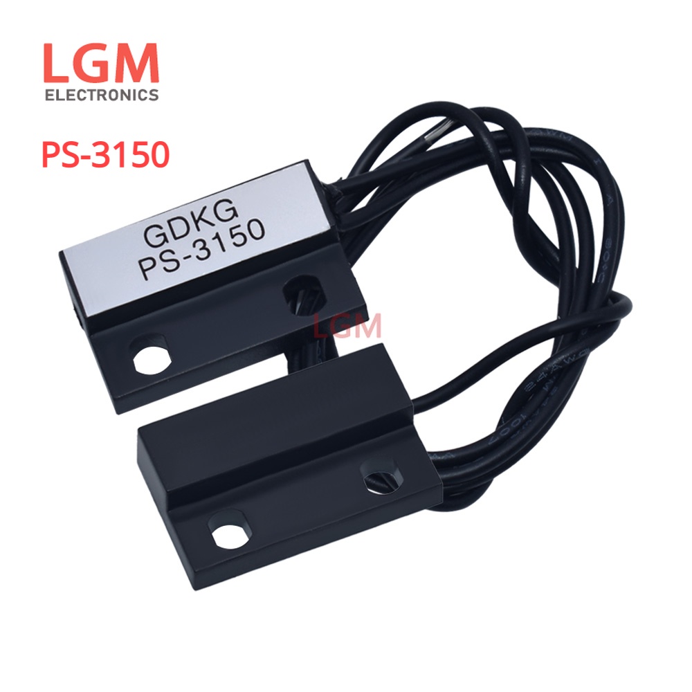 2Pcs PS-3150 Reed Switch Normally Open NO Proximity Magnetic Sensor ...