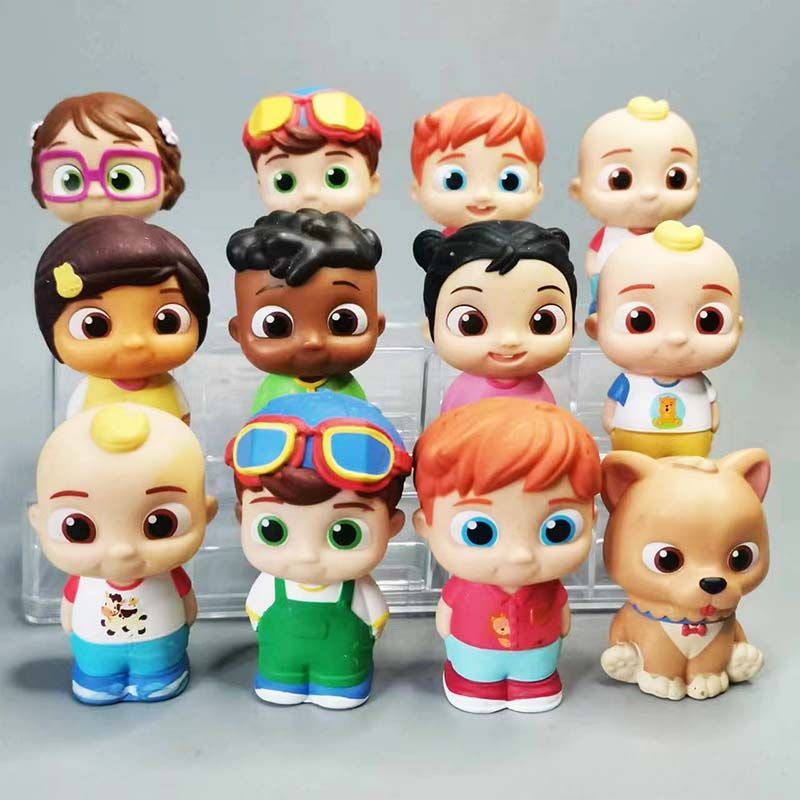 CoComelon JJ & Family Figure Set - Family and Friends - Includes JJ ...