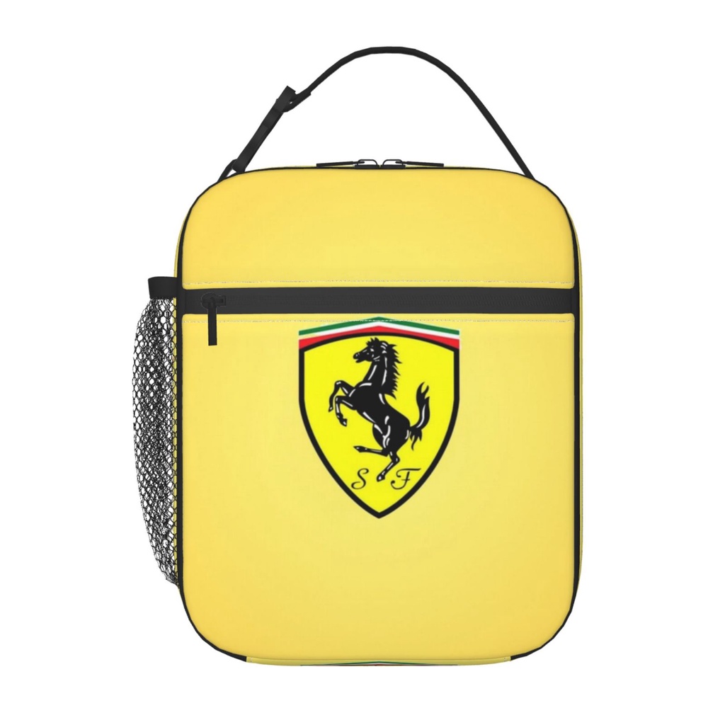 Ferrari Kids Lunch box Insulated Bag Cooler Back to School Thermal Meal ...