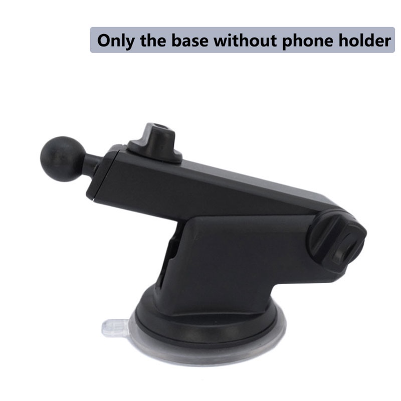 17mm Ball Car Bracket Base Vacuum Suction Cup Holder for Dashboard ...