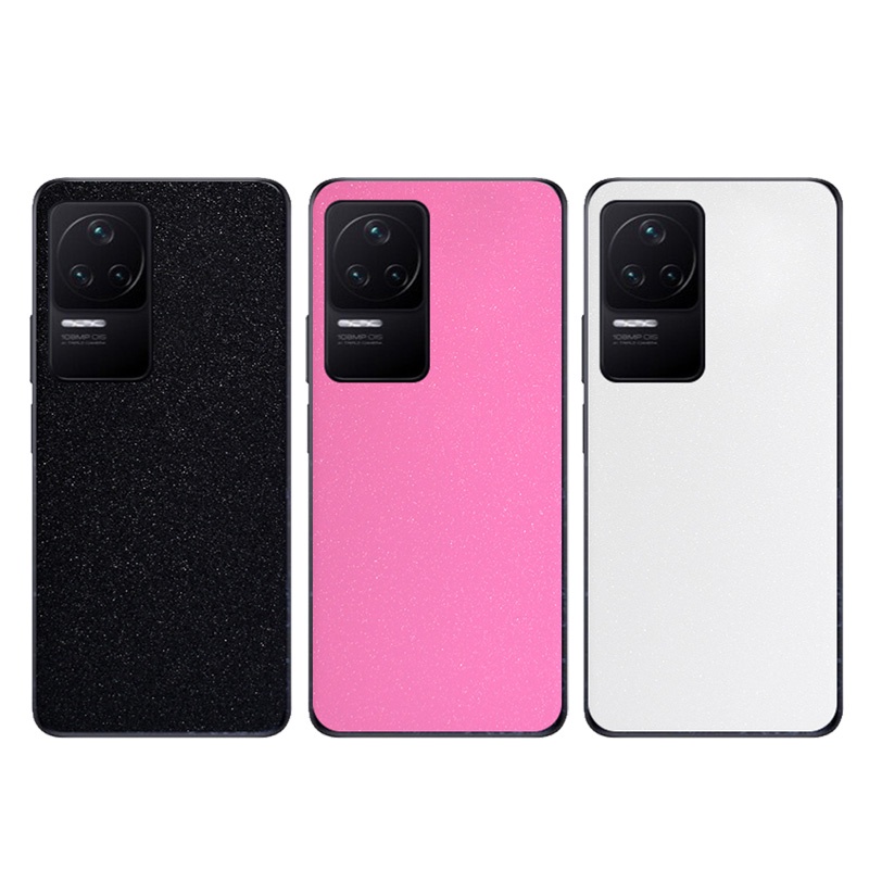 Glitter Decal Skin for POCO F5 Pro / F3 / F3 GT / F2 / F2 Pro Back ...