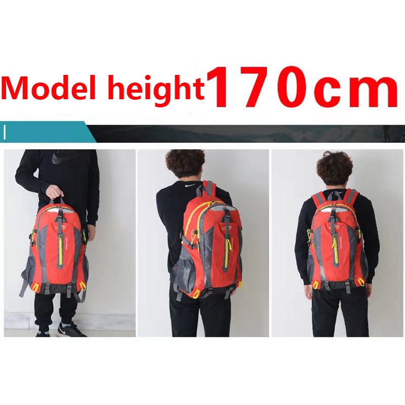 40L Outdoor Climbing Backpack Men Trekking Sports Bags Unisex ...
