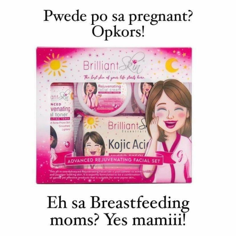 "NEW‼ BRILLIANT SKIN HYDROQUINONE/TRETINOIN REJUV SET/MANINGNING ...